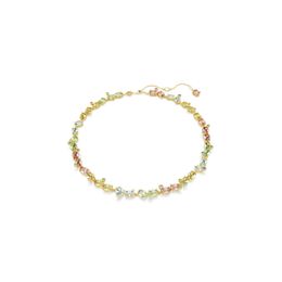 Swarovski Kette 'Gema' Damen Gr&ouml;&szlig;e One Size hellblau / gold / gr&uuml;n / rosa