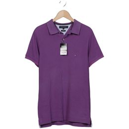 Tommy Hilfiger Poloshirt Herren Gr&ouml;&szlig;e M lila