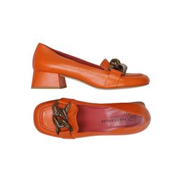 Pas De Rouge Pumps Damen Gr&ouml;&szlig;e 39 orange