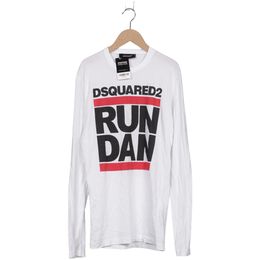 Dsquared2 Langarmshirt Herren Gr&ouml;&szlig;e S wei&szlig;