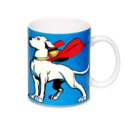 logoshirt Tasse 'Superman - Krypto the Superdog' Herren Gr&ouml;&szlig;e One Size blau