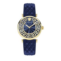Versace Uhr Damen Gr&ouml;&szlig;e One Size blau / gold