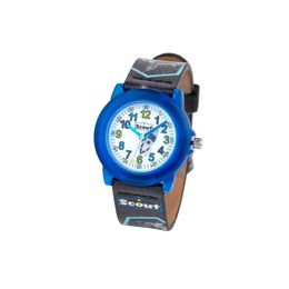 Scout Uhr Jungen Gr&ouml;&szlig;e One Size blau / navy / wei&szlig;