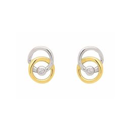 Adelia&acute;s Adelia ́s Ohrstecker Damen Gr&ouml;&szlig;e One Size gold / silber