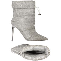 Steve Madden Stiefelette Damen Gr&ouml;&szlig;e 38 silber