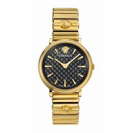 Versace Analoguhr Damen Gr&ouml;&szlig;e One Size gold / schwarz