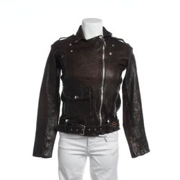 Golden Goose Deluxe Brand Golden Goose Lederjacke / Ledermantel Damen Gr&ouml;&szlig;e XS braun