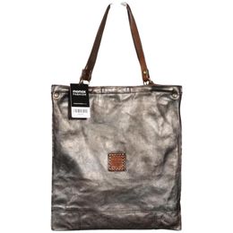 Campomaggi Handtasche gross Leder Damen Gr&ouml;&szlig;e One Size silber