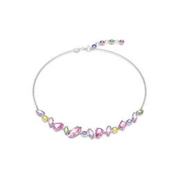 Swarovski Kette 'Gema' Damen Gr&ouml;&szlig;e One Size blau / lila / rosa / silber