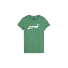 Puma Shirt 'Ess+ Script' Damen Gr&ouml;&szlig;e M gr&uuml;n