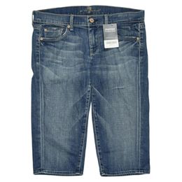 7 For All Mankind Shorts Damen Gr&ouml;&szlig;e S blau