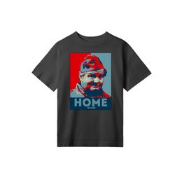 F4NT4STIC T-Shirt 'TV Times Benny Hill Home Guard' Damen Gr&ouml;&szlig;e XS schwarz