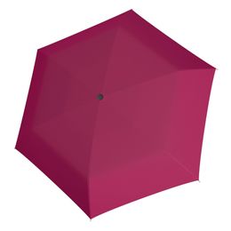 Doppler Regenschirm 'Fiber Havanna' Herren Gr&ouml;&szlig;e One Size pink
