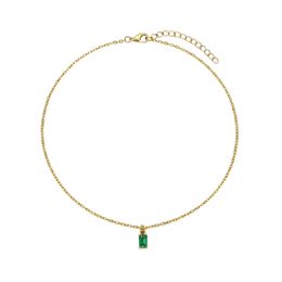 Kamiko Kette 'GREEN PETITE' Damen Gr&ouml;&szlig;e 40 / 45 cm gold