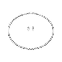 Swarovski Schmuckset Damen Gr&ouml;&szlig;e One Size silber