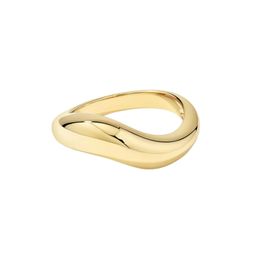 Rougemont Jewellery Ring 'Trend Ring Wellen-Design Gold' Damen Gr&ouml;&szlig;e 54 gold