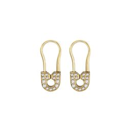 Philipp Plein Jewellery Ohrringe 'PLEIN SAFETY PIN' Damen Gr&ouml;&szlig;e One Size gold