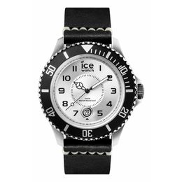 Ice Watch Analoguhr Herren Gr&ouml;&szlig;e One Size schwarz / wei&szlig;