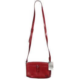 Fossil Handtasche klein Leder Damen Gr&ouml;&szlig;e One Size rot