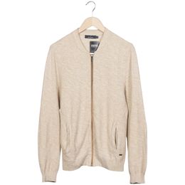 HECHTER PARIS Strickjacke Herren Gr&ouml;&szlig;e M beige