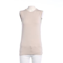 Brunello Cucinelli Top / Seidentop Damen Gr&ouml;&szlig;e S beige