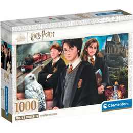 Puzzle Clementoni "High Quality Collection, Harry Potter", bunt, PuzzlesB:70cm H:50cm, Pappe, Motiv, Made in Europe, B:70cm H:50cm