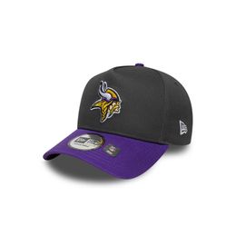 New Era Sportcap 'New Era 9FORTY E-Frame Cap Minnesota Vikings NFL' Herren Gr&ouml;&szlig;e 54/64 dunkelgrau