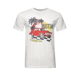Recovered T-Shirt 'Ford Tropical Mustang' Herren Gr&ouml;&szlig;e L ecru