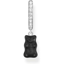 Thomas Sabo Ohrring 'Thomas Sabo x Haribo ' Damen Gr&ouml;&szlig;e One Size schwarz / silber / transparent