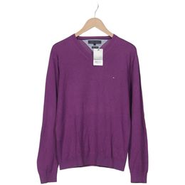Tommy Hilfiger Pullover Herren Gr&ouml;&szlig;e L lila