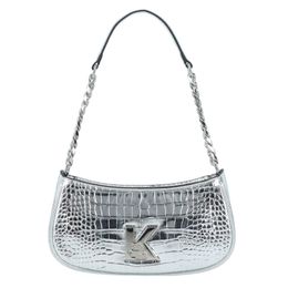 K by KARL LAGERFELD Karl Lagerfeld Schultertasche 'Kameo' Damen Gr&ouml;&szlig;e One Size silber