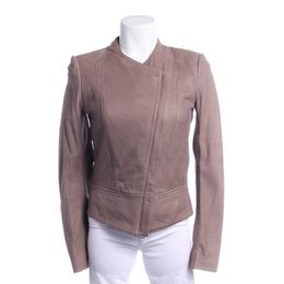 Drykorn Lederjacke / Ledermantel Damen Gr&ouml;&szlig;e S hellbraun