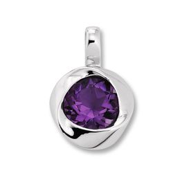 ONE ELEMENT Anh&auml;nger 'Amethyst' Damen Gr&ouml;&szlig;e One Size silber
