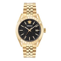 Versace Uhr Damen Gr&ouml;&szlig;e One Size gold / schwarz