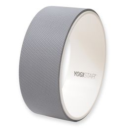 YOGISTAR.COM Yogarad 'Yogiwheel' Damen Gr&ouml;&szlig;e One Size grau / wei&szlig;