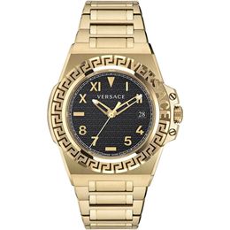 Versace Uhr Damen Gr&ouml;&szlig;e One Size gold / schwarz