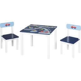 Kindersitzgruppe Roba "Rennfahrer", blau, Sitzm&ouml;bel-Sets, Kinder