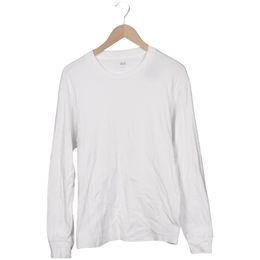 Uniqlo Langarmshirt Herren Gr&ouml;&szlig;e M wei&szlig;