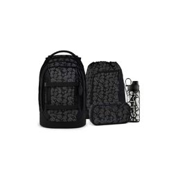 Satch Rucksack 'Blurry Faces Special Edition' M&auml;dchen Gr&ouml;&szlig;e One Size grau / schwarz