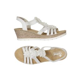 Rieker Sandalen Damen Gr&ouml;&szlig;e 42 wei&szlig;