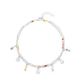 Cala Rose Fu&szlig;schmuck 'BEACH' Damen Gr&ouml;&szlig;e One Size silber