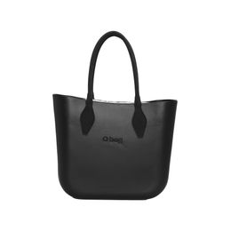 O bag Shopper Tasche Wasserabweisend, Mit Innentasche O bag Damen Gr&ouml;&szlig;e One Size schwarz