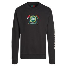 Tommy Hilfiger Sweatshirt Herren Gr&ouml;&szlig;e XS gr&uuml;n / rot / schwarz