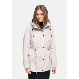 Outdoorjacke Marikoo "Bonbonparty", Damen, Gr. L, bone, Obermaterial: 100% Polyester; Futter: 100% Polyester; Wattierung: 100% Polyester; &Auml;rmelfutter: 100% Polyester, Jacken Outdoorjacke, leichte &Uuml;bergangsjacke