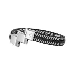 CAI ca&iuml; Armband Herren Gr&ouml;&szlig;e One Size schwarz / silber