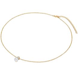 Valero Pearls Kette Damen Gr&ouml;&szlig;e One Size gold / perlwei&szlig;