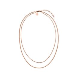 PURELEI Kette 'Two Layers' Damen Gr&ouml;&szlig;e One Size rosegold
