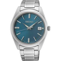 Seiko Uhr Herren Gr&ouml;&szlig;e One Size petrol / silber