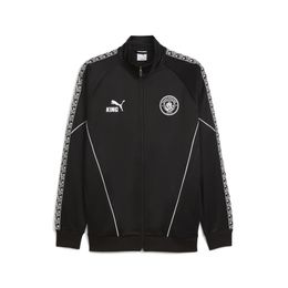 Puma Sportsweatjacke 'Manchester City KING Anthem' Herren Gr&ouml;&szlig;e XS schwarz / wei&szlig;