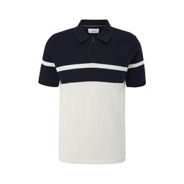 s.Oliver BLACK LABEL Poloshirt Herren Gr&ouml;&szlig;e M navy / wei&szlig;